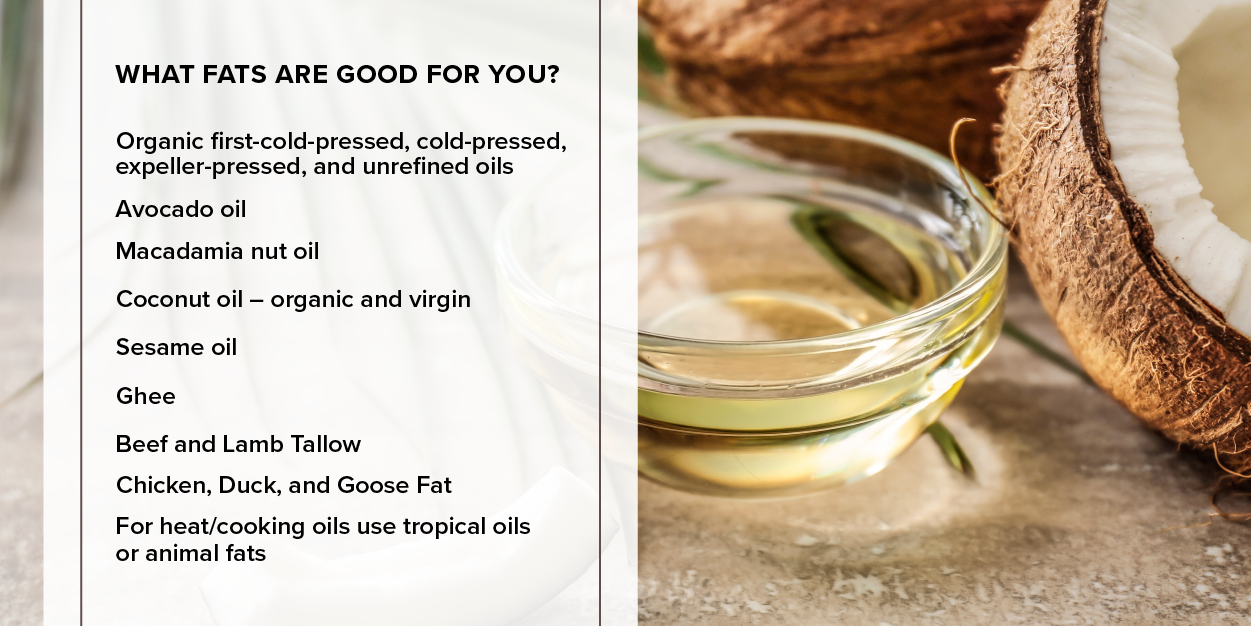 The Difference Between Good Fats and Bad Fats - EatToHeal